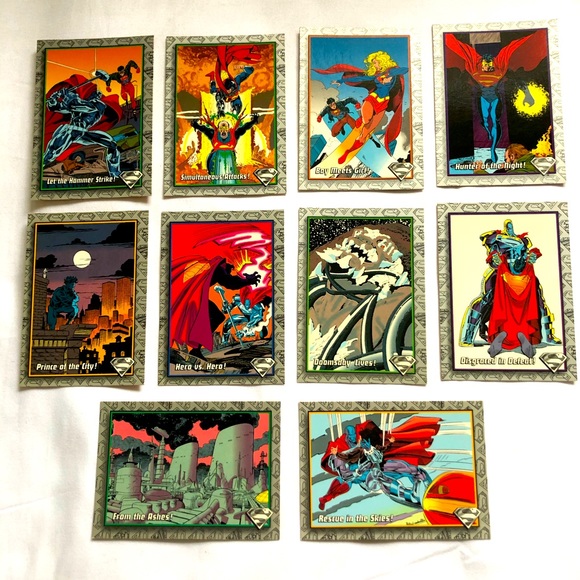 DC Comics | Other | 993 Superman Cards | Poshmark